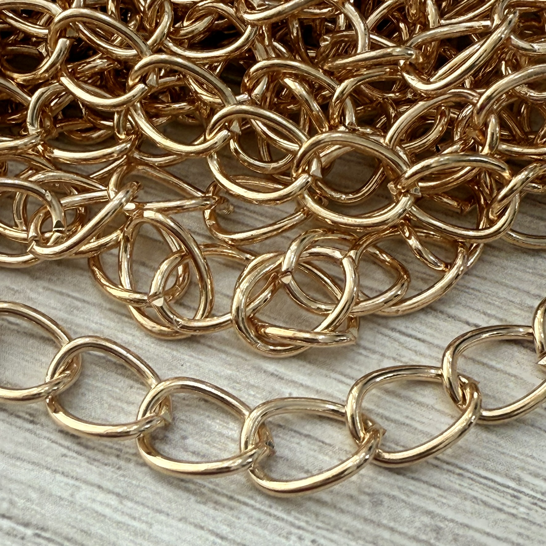 Cadena de hierro dorado 18626 – BijuArte