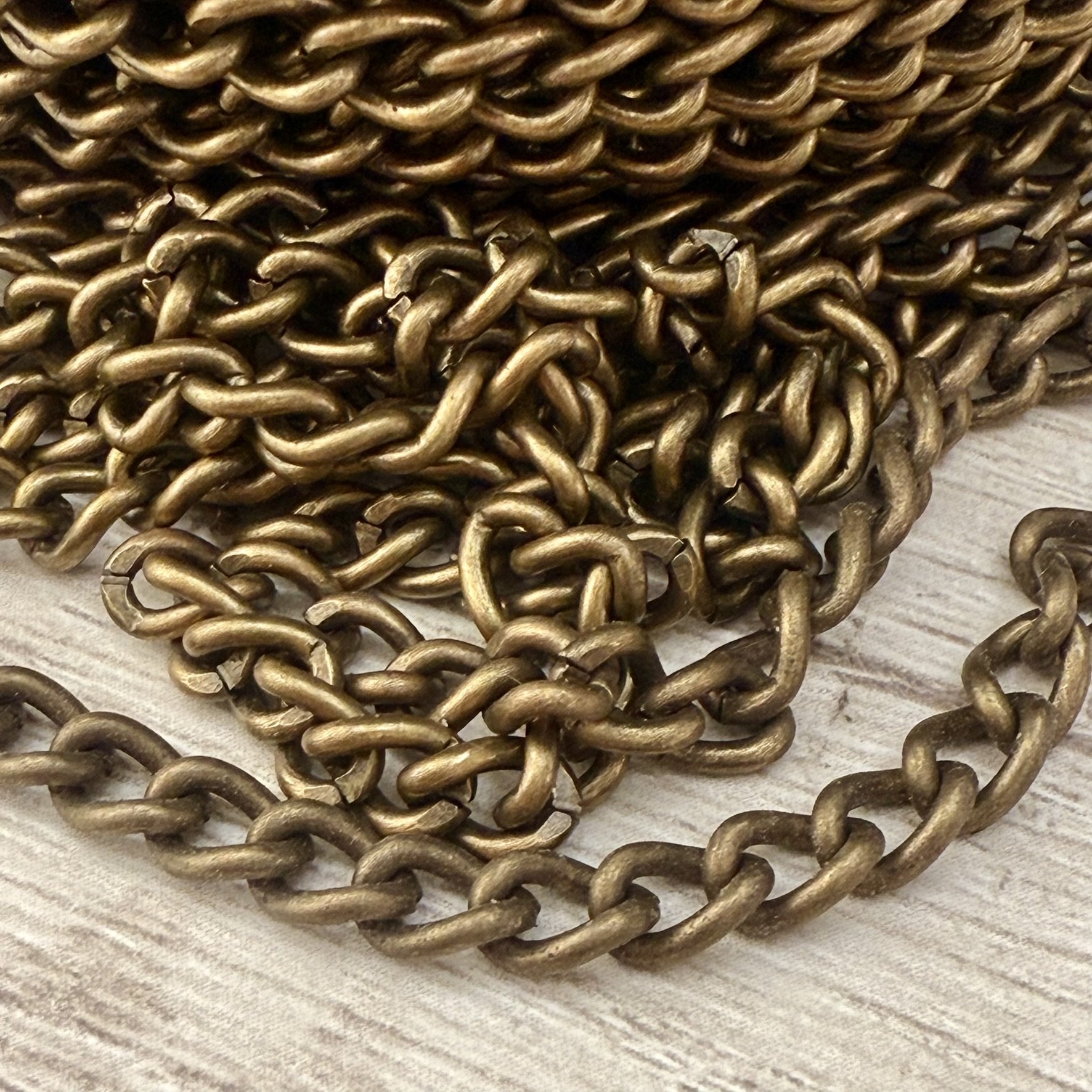 Cadena de hierro color bronce 18636 – BijuArte